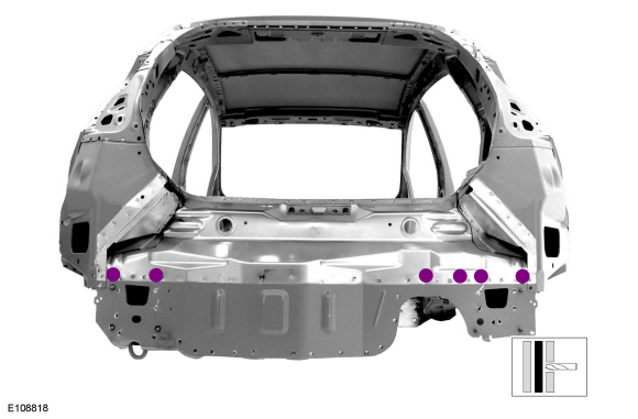 Ford Fiesta - Back Panel and Reinforcement - 5-Door. Removal and ...