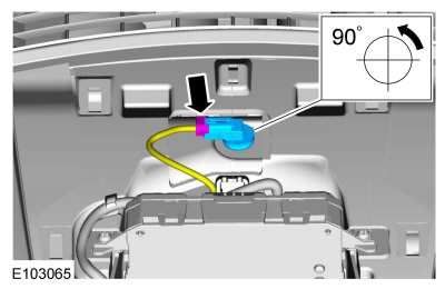 Ford Fiesta - Center Register Air Discharge Temperature Sensor. Removal ...