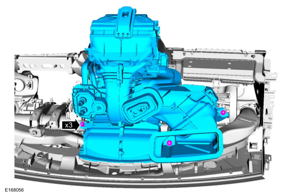 Ford Fiesta - Heater Core and Evaporator Core Housing - Vehicles With ...
