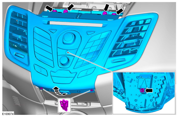 Ford Fiesta - Ignition Switch - Vehicles With: Keyless Entry and Push ...