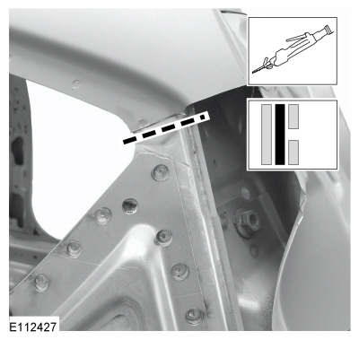 Ford Fiesta - Inner Quarter Panel and Wheelhouse - 5-Door. Removal and ...