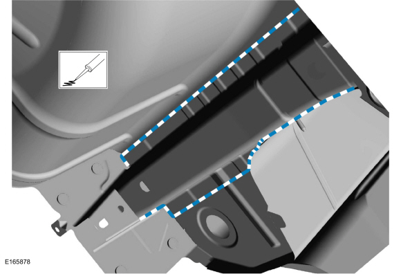 Ford Fiesta - Rear Side Member Section - 5-Door. Removal and ...