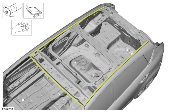 Ford Fiesta - Roof Panel - 5-Door, Vehicles With: Roof Opening Panel ...
