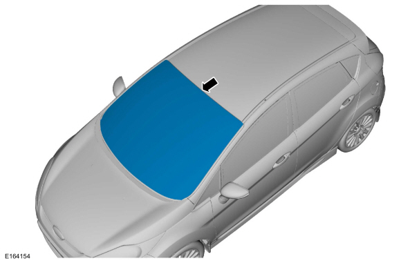 Ford Fiesta - Roof Panel - 5-Door, Vehicles With: Roof Opening Panel ...