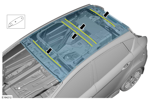 Ford Fiesta - Roof Panel - 5-Door, Vehicles With: Roof Opening Panel ...