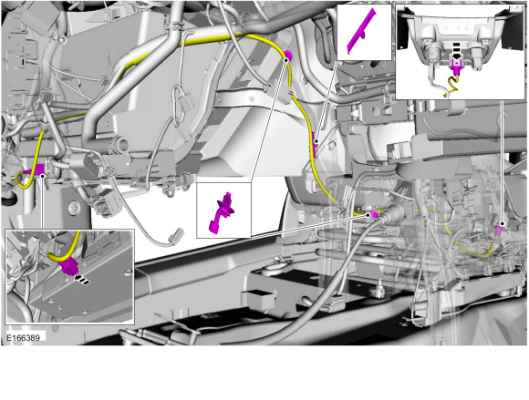 Ford Fiesta - SYNC Module [APIM] to Universal Serial Bus (USB) Port ...