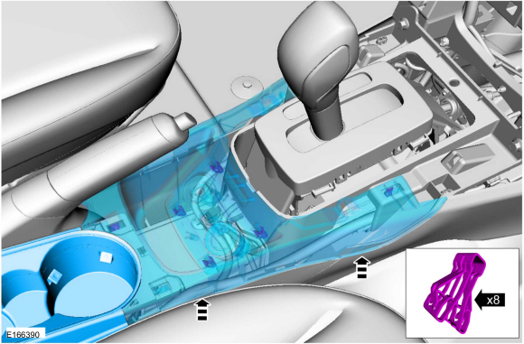 Ford Fiesta - SYNC Module [APIM] to Universal Serial Bus (USB) Port ...