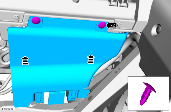 Ford Fiesta - SYNC Module [APIM] to Universal Serial Bus (USB) Port ...